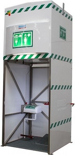 EXP-MH-14KS/1200 - BLANC Douches de sécurité pour l'extérieur | Gelis